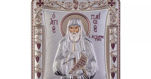 Αγιος Παϊσιος με Κλασικό Κανονικό Στεφάνι