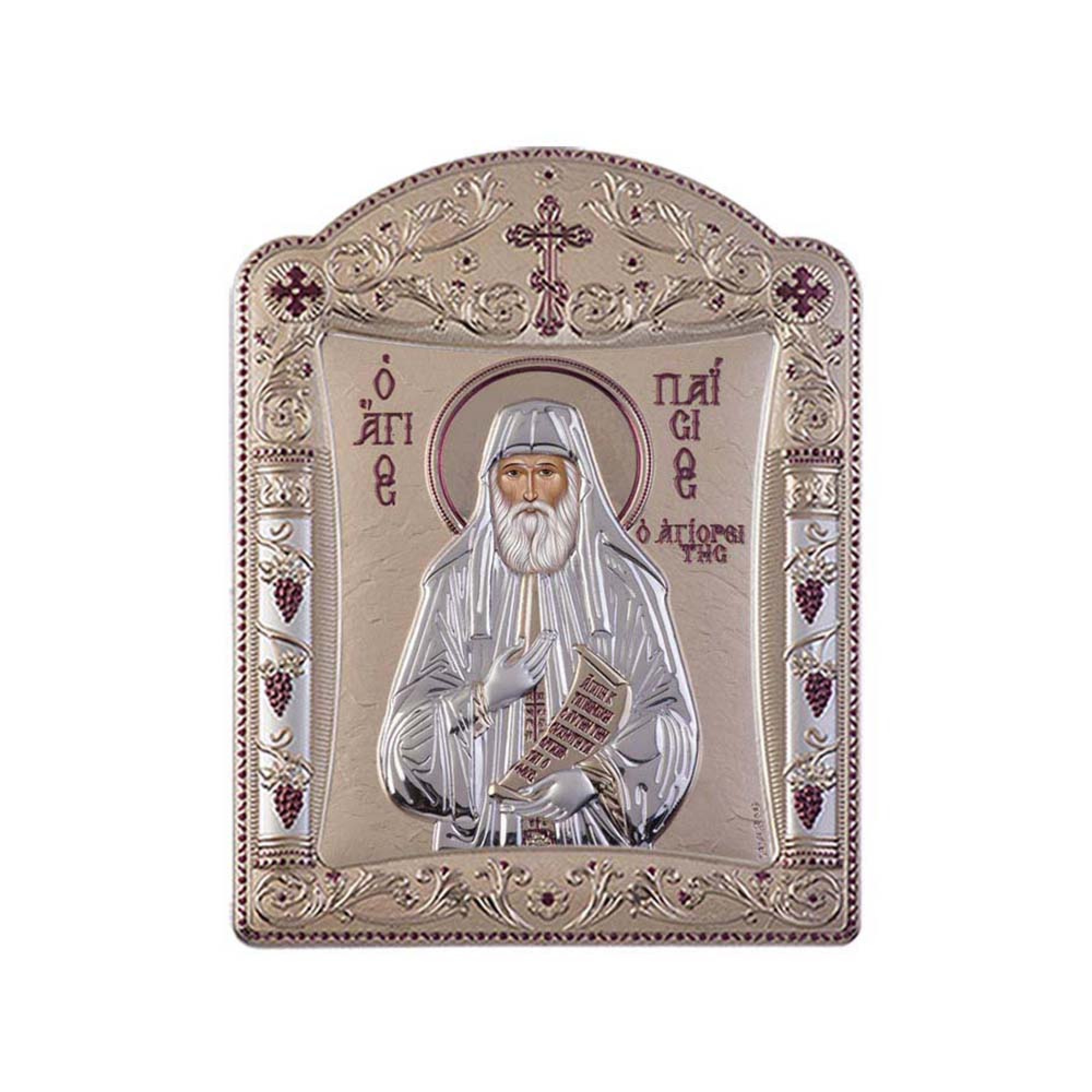 Αγιος Παϊσιος με Κλασικό Κανονικό Στεφάνι